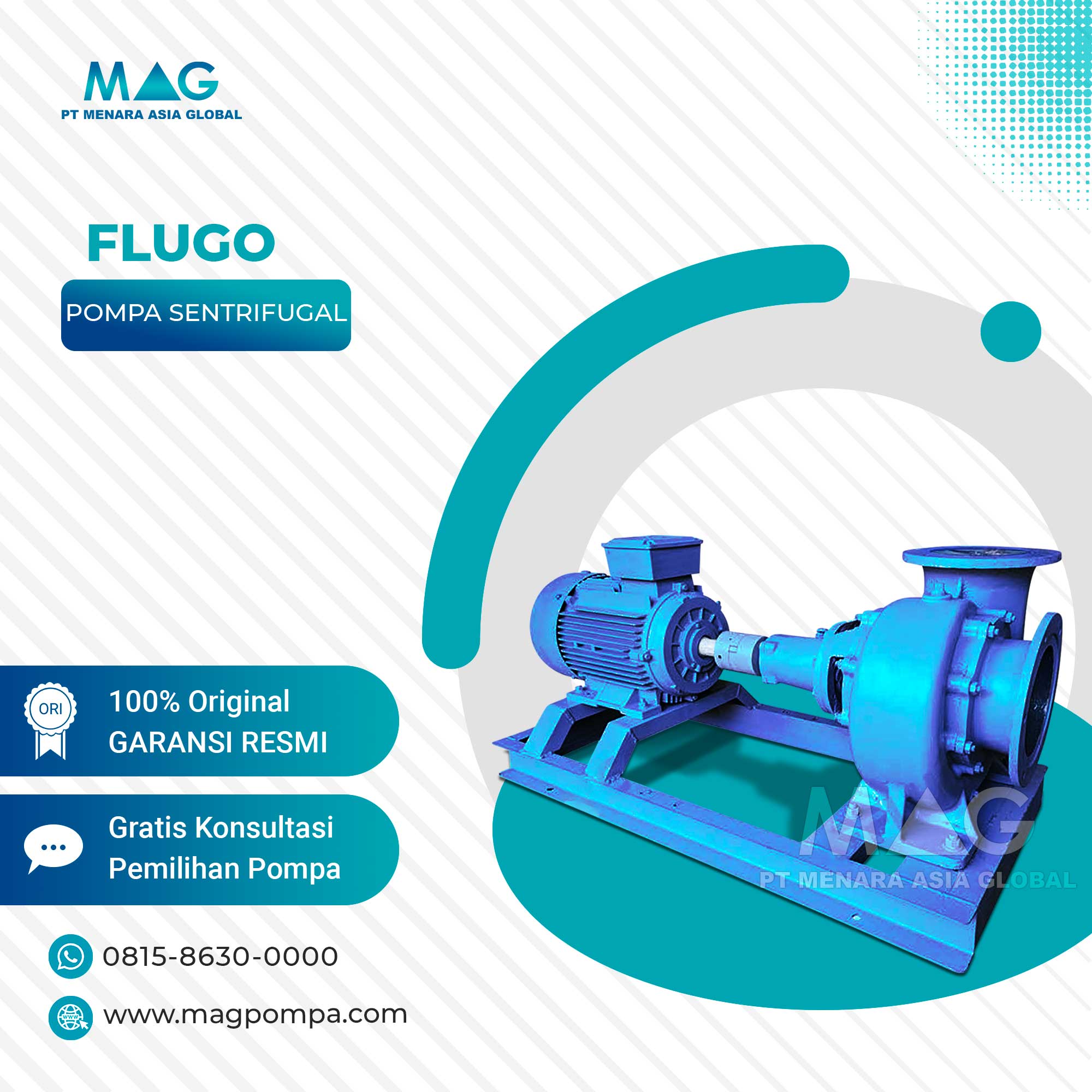 Flugo HW Series - Pompa Sentrifugal Axial Flow
